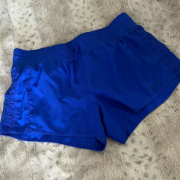 Xersion | Shorts | Blue Athletic Shorts L Attatched Bottoms Gym Running ...